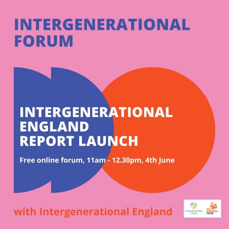 Intergenerational Forum: Intergenerational England Report Launch ...