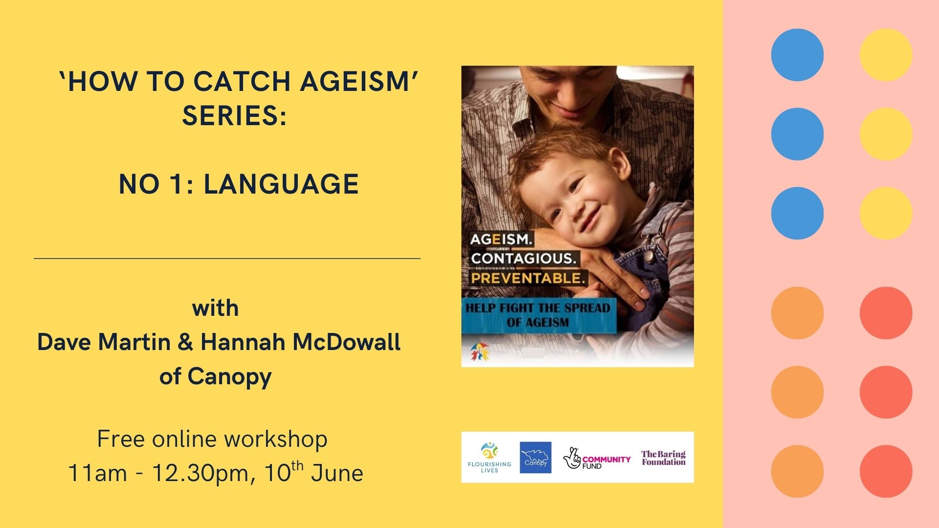 ‘How to Catch Ageism’ Series – No 1: Language - Flourishing Lives